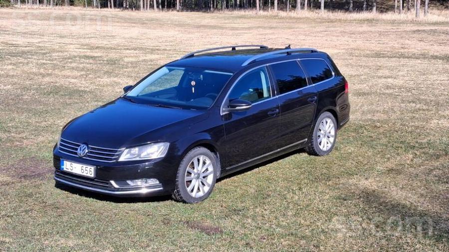 Melns Volkswagen Passat B7 2011 Rīga, ar dzinēja tilpumu 2.00 L un nobraukumu 288 tūkst. km par 3500 €, foto 3 vietnē AUTOMOTO.COM.LV