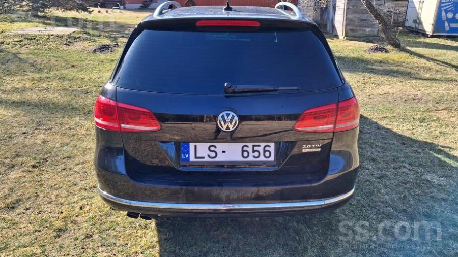 Melns Volkswagen Passat B7 2011 Rīga, ar dzinēja tilpumu 2.00 L un nobraukumu 288 tūkst. km par 3500 €, foto 4 vietnē AUTOMOTO.COM.LV