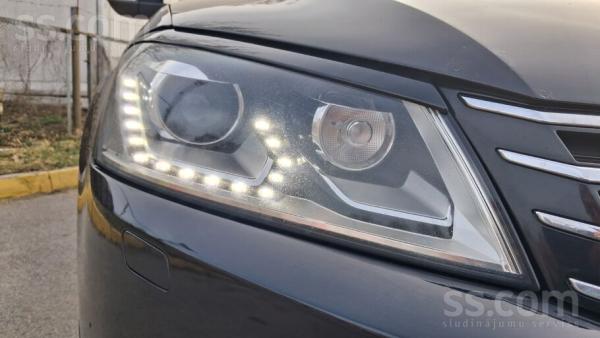 Black Volkswagen Passat B7 2011 in Riga, with an engine capacity of 2.00 L and mileage of 288 thousand km for 3500 €, photo 9 on AUTOMOTO.COM.LV
