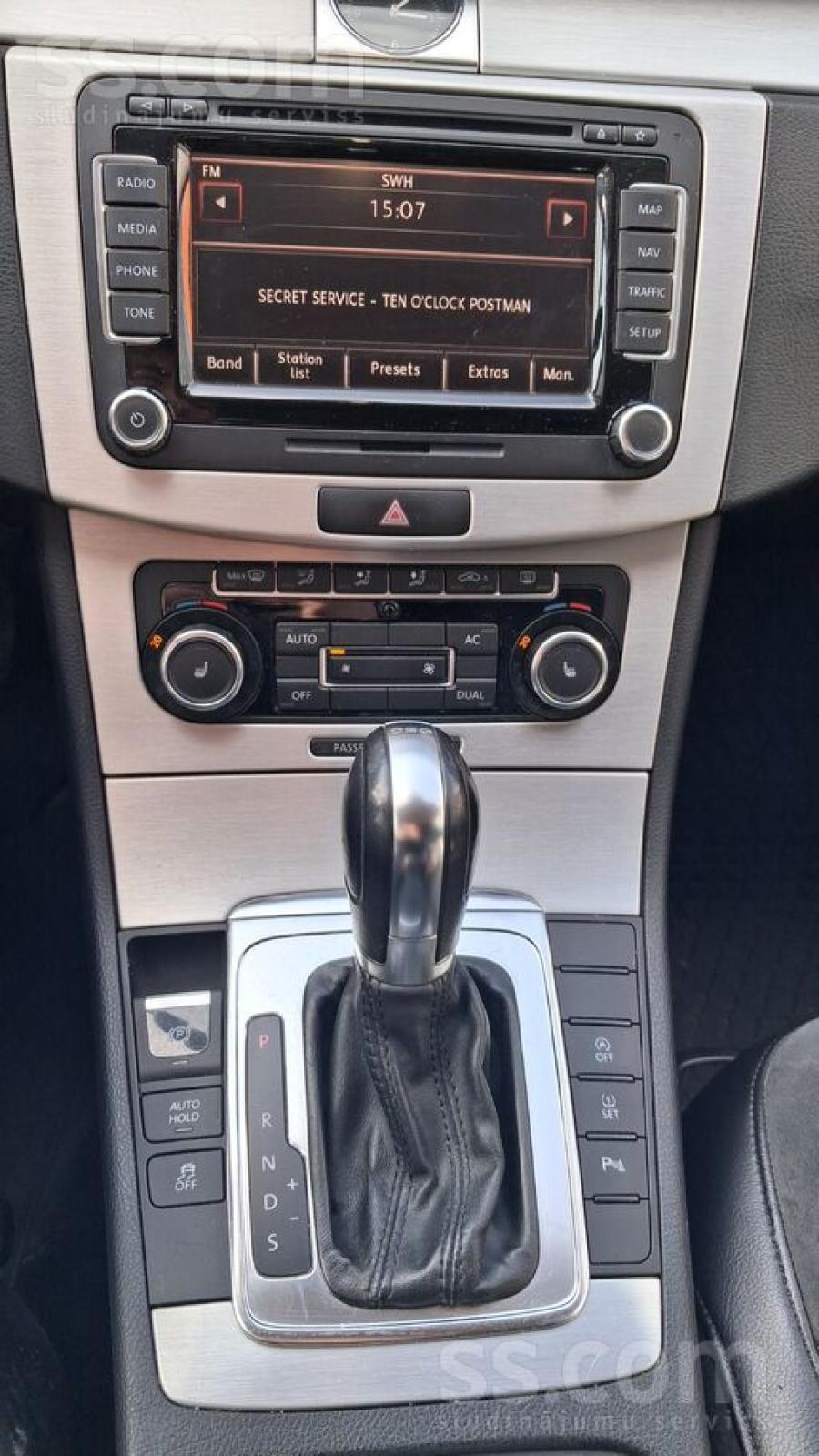 Melns Volkswagen Passat B7 2011 Rīga, ar dzinēja tilpumu 2.00 L un nobraukumu 288 tūkst. km par 3500 €, foto 12 vietnē AUTOMOTO.COM.LV
