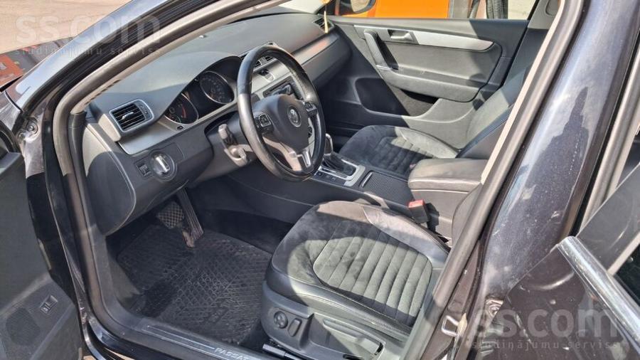 Melns Volkswagen Passat B7 2011 Rīga, ar dzinēja tilpumu 2.00 L un nobraukumu 288 tūkst. km par 3500 €, foto 17 vietnē AUTOMOTO.COM.LV