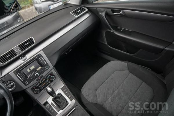 Melns Volkswagen Passat B7 2011 Rīga, ar dzinēja tilpumu 1.40 L un nobraukumu 266 tūkst. km par 6990 €, foto 10 vietnē AUTOMOTO.COM.LV