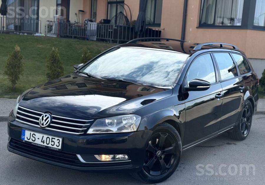 Melns Volkswagen Passat B7 2011 Rīga, ar dzinēja tilpumu 2.00 L un nobraukumu 360 tūkst. km par 3500 €, foto 1 vietnē AUTOMOTO.COM.LV