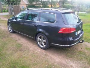 Melns Volkswagen Passat B7 2011 Rīga, ar dzinēja tilpumu 2.00 L un nobraukumu 351 tūkst. km par 2500 €, foto  vietnē AUTOMOTO.COM.LV