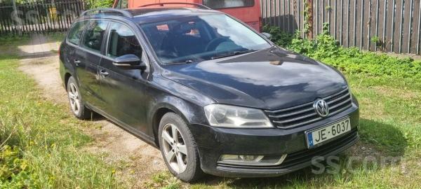 Melns Volkswagen Passat B7 2011 Rīga, ar dzinēja tilpumu 2.00 L un nobraukumu 545 tūkst. km par 2350 €, foto 1 vietnē AUTOMOTO.COM.LV