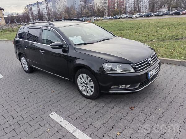 Black Volkswagen Passat B7 2011 in Riga, with an engine capacity of 2.00 L and mileage of 411 thousand km for 2500 €, photo 8 on AUTOMOTO.COM.LV