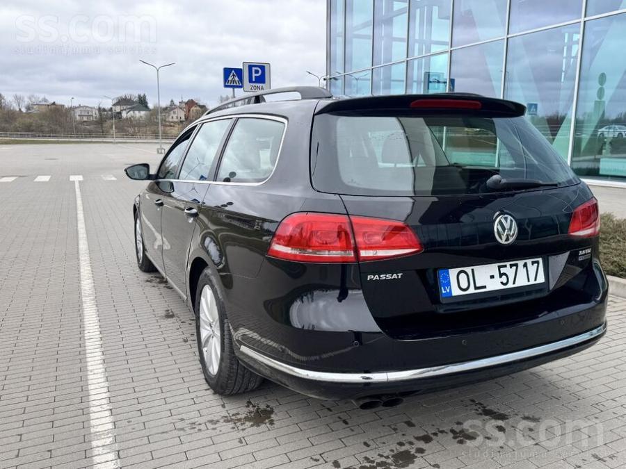 Melns Volkswagen Passat B7 2011 Rēzekne, ar dzinēja tilpumu 2.00 L un nobraukumu 258 tūkst. km par 5700 €, foto 4 vietnē AUTOMOTO.COM.LV