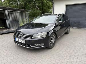 Black Volkswagen Passat B7 2011 in Jelgava, with an engine capacity of 2.00 L and mileage of 339 thousand km for 4950 €, photo  on AUTOMOTO.COM.LV