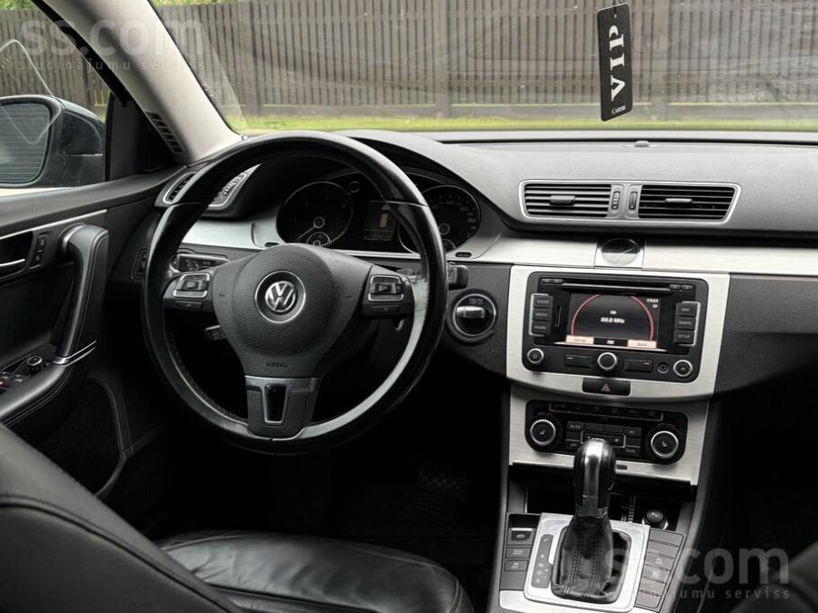 Black Volkswagen Passat B7 2011 in Jelgava, with an engine capacity of 2.00 L and mileage of 339 thousand km for 4950 €, photo 18 on AUTOMOTO.COM.LV