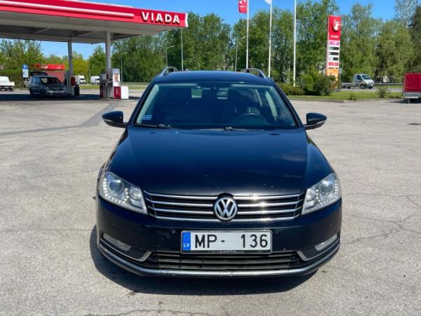 Black Volkswagen Passat B7 2011 in Riga, with an engine capacity of 2.00 L and mileage of 0 thousand km for 6200 €, photo 2 on AUTOMOTO.COM.LV