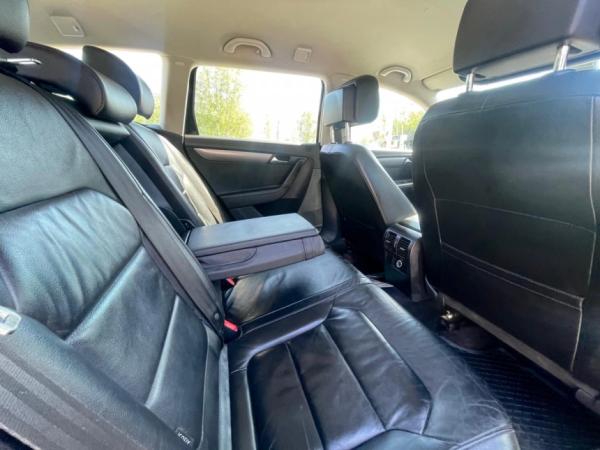Black Volkswagen Passat B7 2011 in Riga, with an engine capacity of 2.00 L and mileage of 0 thousand km for 6200 €, photo 9 on AUTOMOTO.COM.LV