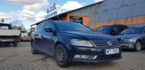 Black Volkswagen Passat B7 2011 in Valmiera, with an engine capacity of 1.60 L and mileage of 423 thousand km for 3950 €, photo  on AUTOMOTO.COM.LV