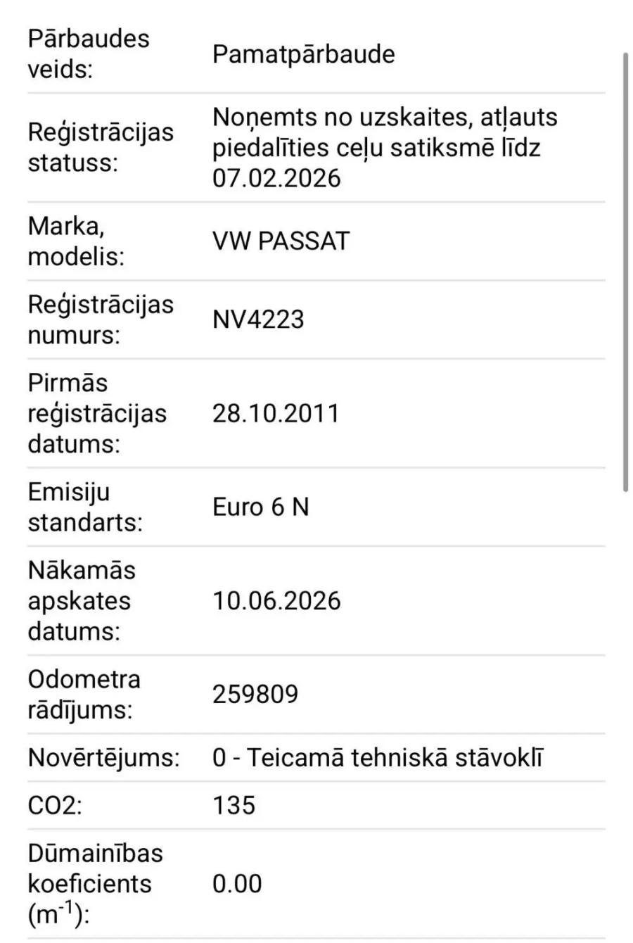Melns Volkswagen Passat B7 2011 Rīga, ar dzinēja tilpumu 2.00 L un nobraukumu 260 tūkst. km par 4490 €, foto 29 vietnē AUTOMOTO.COM.LV
