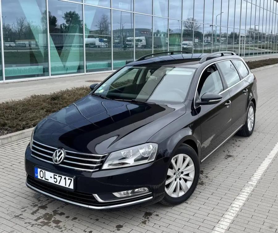 Melns Volkswagen Passat B7 2011 Rēzekne, ar dzinēja tilpumu 2.00 L un nobraukumu 258 tūkst. km par 5700 €, foto 1 vietnē AUTOMOTO.COM.LV