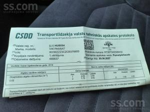 Черный Фольксваген Пассат Б7 2011 в Рига, объемом двигателя 2.00 л и пробегом 490 тыс. км за 3150 €, фото 11 на AUTOMOTO.COM.LV
