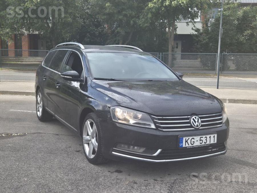 Melns Volkswagen Passat B7 2011 Tukums, ar dzinēja tilpumu 1.60 L un nobraukumu 467 tūkst. km par 2000 €, foto 1 vietnē AUTOMOTO.COM.LV