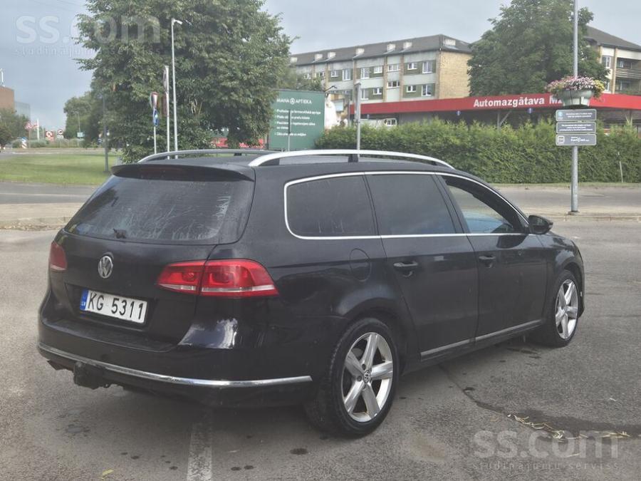 Melns Volkswagen Passat B7 2011 Tukums, ar dzinēja tilpumu 1.60 L un nobraukumu 467 tūkst. km par 2000 €, foto 5 vietnē AUTOMOTO.COM.LV