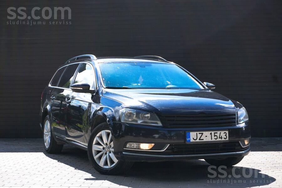 Black Volkswagen Passat B7 2011 in Riga, with an engine capacity of 2.00 L and mileage of 384 thousand km for 1990 €, photo 3 on AUTOMOTO.COM.LV