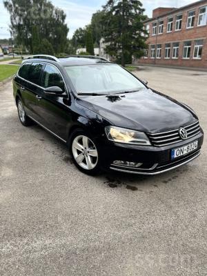 Black Volkswagen Passat B7 2011 in Cesis, with an engine capacity of 2.00 L and mileage of 321 thousand km for 2500 €, photo 5 on AUTOMOTO.COM.LV