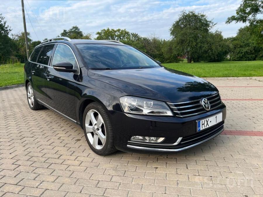 Black Volkswagen Passat B7 2011 in Riga, with an engine capacity of 1.80 L and mileage of 235 thousand km for 3000 €, photo 3 on AUTOMOTO.COM.LV