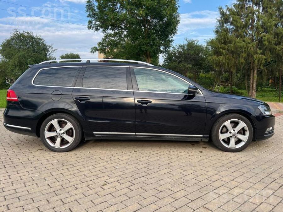 Black Volkswagen Passat B7 2011 in Riga, with an engine capacity of 1.80 L and mileage of 235 thousand km for 3000 €, photo 9 on AUTOMOTO.COM.LV