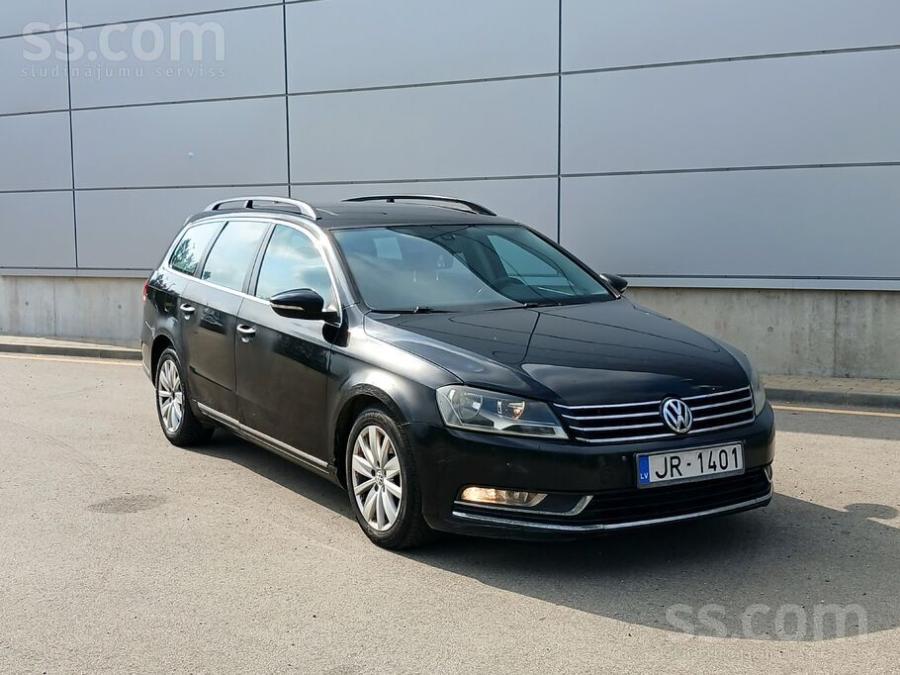 Melns Volkswagen Passat B7 2011 Rīga, ar dzinēja tilpumu 2.00 L un nobraukumu 0 tūkst. km par 1590 €, foto 1 vietnē AUTOMOTO.COM.LV