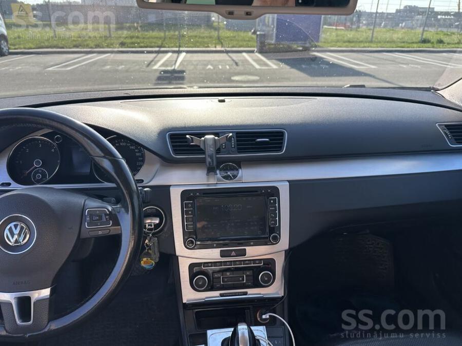 Black Volkswagen Passat B7 2011 in Riga, with an engine capacity of 2.00 L and mileage of 329 thousand km for 5650 €, photo 9 on AUTOMOTO.COM.LV