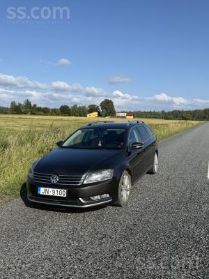 Black Volkswagen Passat B7 2011 in Limbazi, with an engine capacity of 2.00 L and mileage of 473 thousand km for 3200 €, photo  on AUTOMOTO.COM.LV