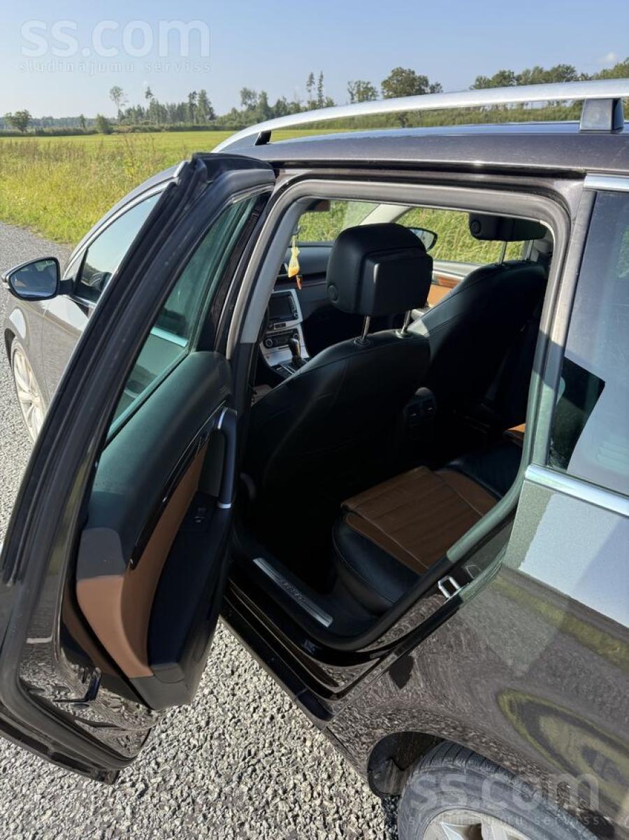 Black Volkswagen Passat B7 2011 in Limbazi, with an engine capacity of 2.00 L and mileage of 473 thousand km for 3200 €, photo 9 on AUTOMOTO.COM.LV