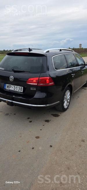 Black Volkswagen Passat B7 2011 in Rezekne, with an engine capacity of 2.00 L and mileage of 254 thousand km for 4000 €, photo 5 on AUTOMOTO.COM.LV