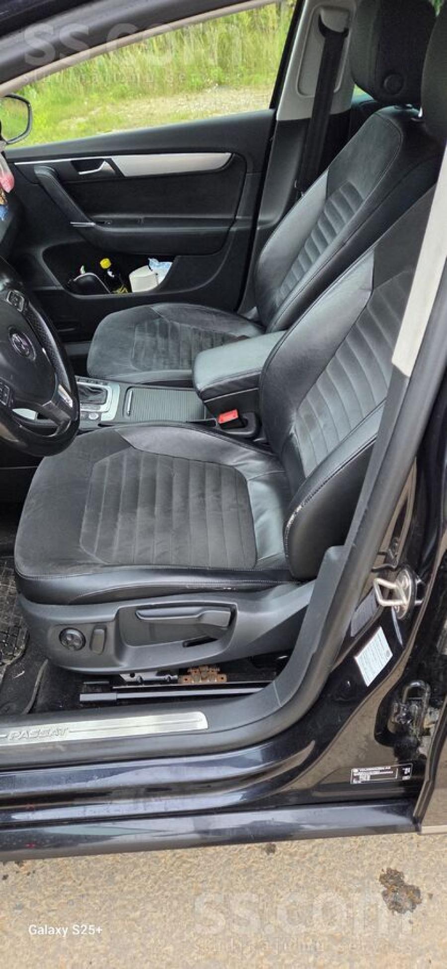 Black Volkswagen Passat B7 2011 in Rezekne, with an engine capacity of 2.00 L and mileage of 254 thousand km for 4000 €, photo 8 on AUTOMOTO.COM.LV