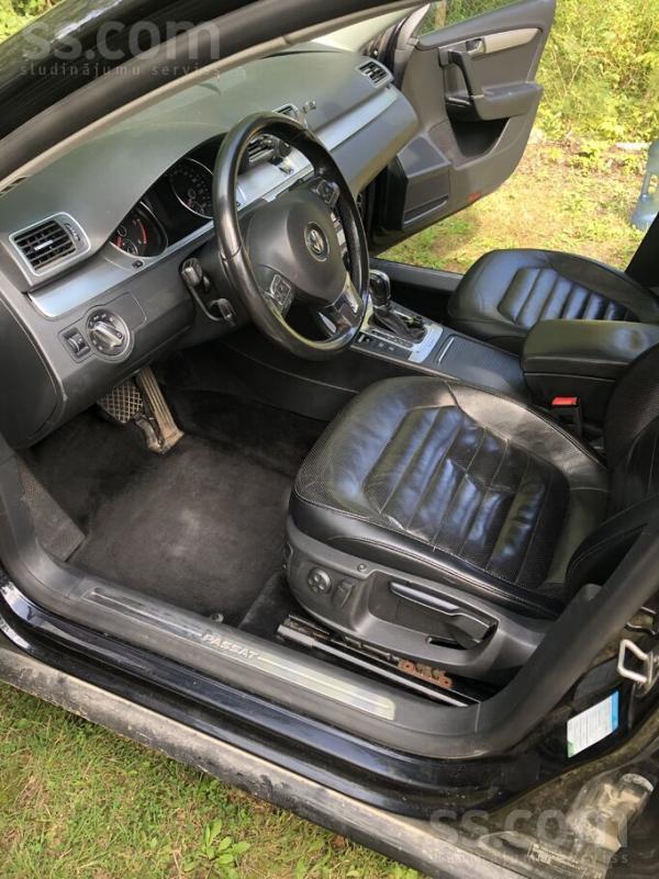 Melns Volkswagen Passat B7 2011 Rīga, ar dzinēja tilpumu 2.00 L un nobraukumu 330 tūkst. km par 5350 €, foto 6 vietnē AUTOMOTO.COM.LV
