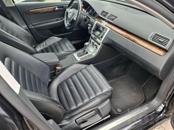 Black Volkswagen Passat B7 2012 in Tartu, with an engine capacity of 0.00 L and mileage of 0 thousand km for 6390 €, photo 7 on AUTOMOTO.COM.LV