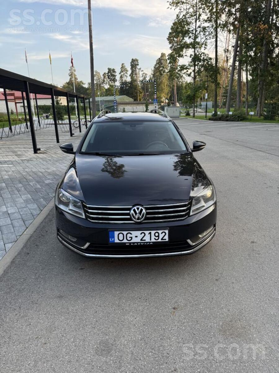 Melns Volkswagen Passat B7 2012 Ogre, ar dzinēja tilpumu 2.00 L un nobraukumu 239 tūkst. km par 4500 €, foto 6 vietnē AUTOMOTO.COM.LV
