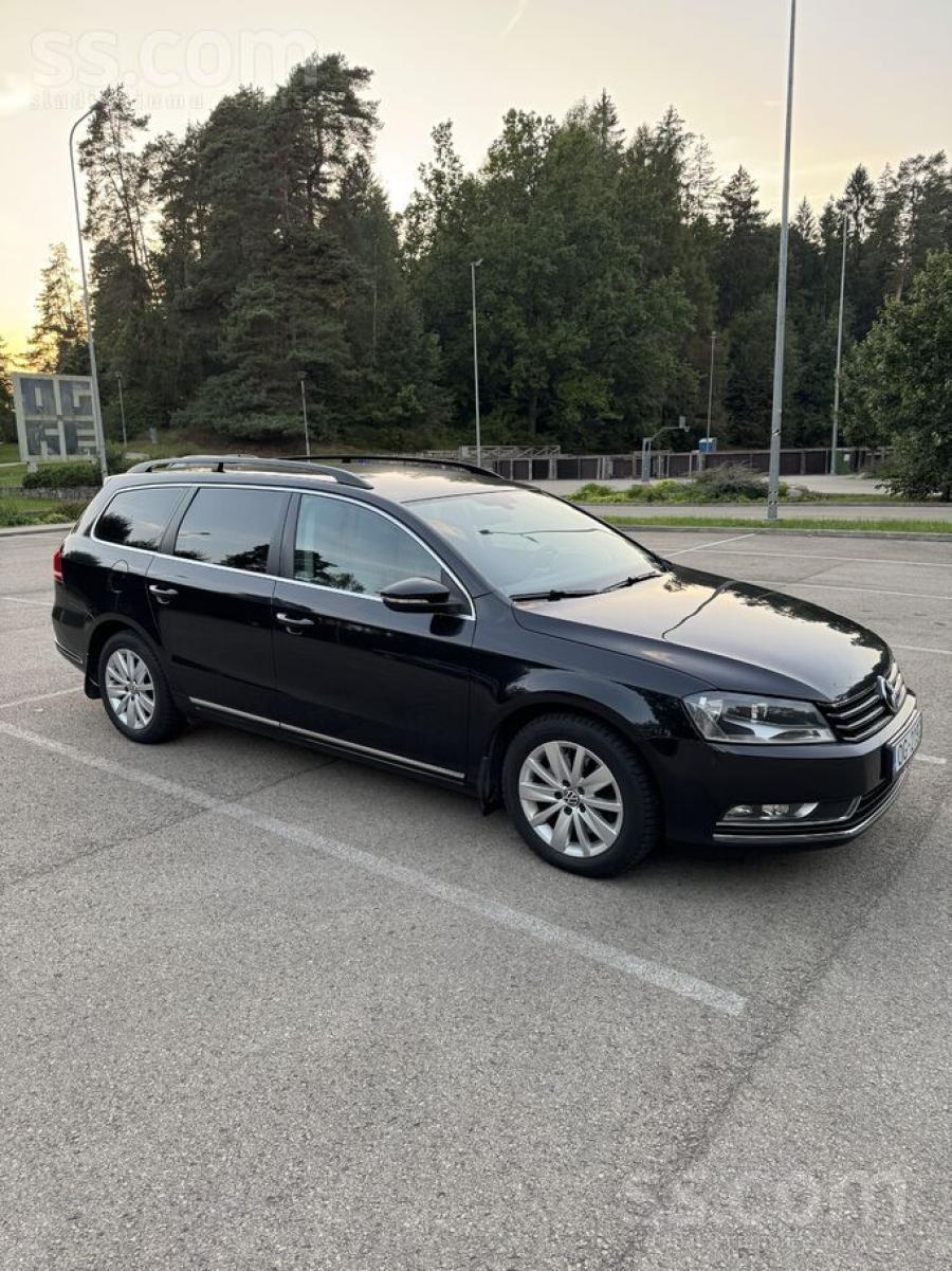 Melns Volkswagen Passat B7 2012 Ogre, ar dzinēja tilpumu 2.00 L un nobraukumu 239 tūkst. km par 4500 €, foto 8 vietnē AUTOMOTO.COM.LV