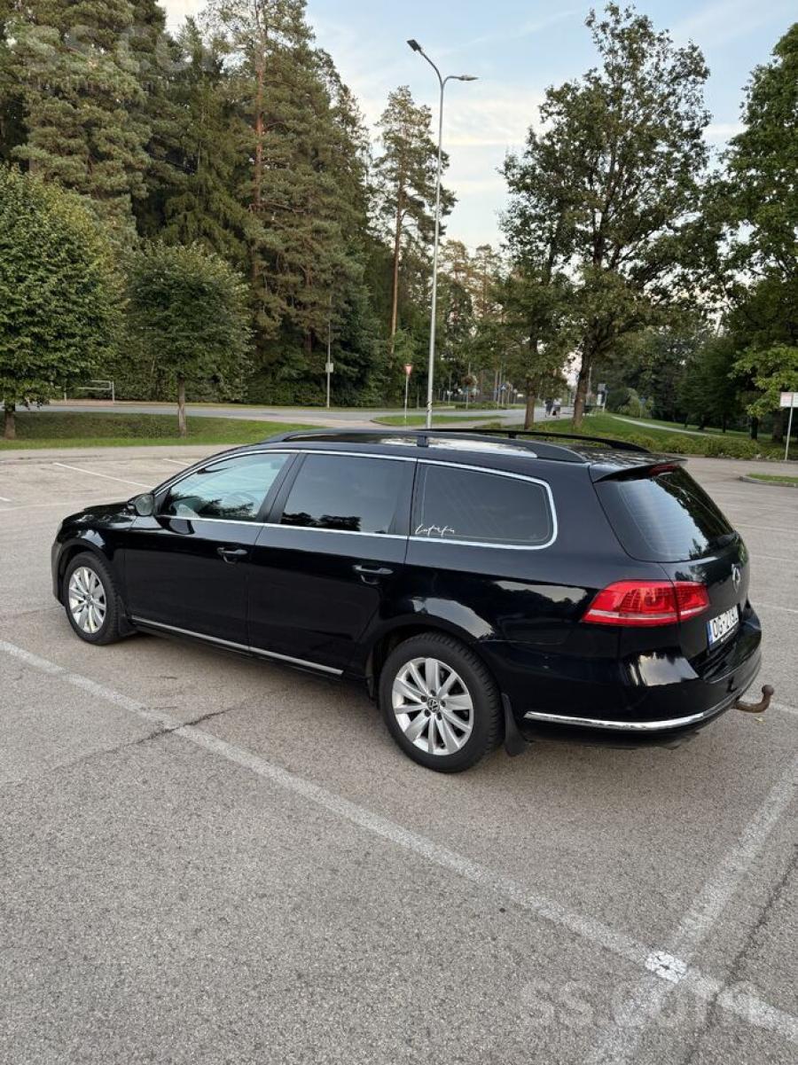 Melns Volkswagen Passat B7 2012 Ogre, ar dzinēja tilpumu 2.00 L un nobraukumu 239 tūkst. km par 4500 €, foto 10 vietnē AUTOMOTO.COM.LV