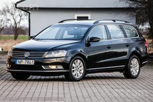 Black Volkswagen Passat B7 2012 in Tukums, with an engine capacity of 1.60 L and mileage of 286 thousand km for 4890 €, photo  on AUTOMOTO.COM.LV