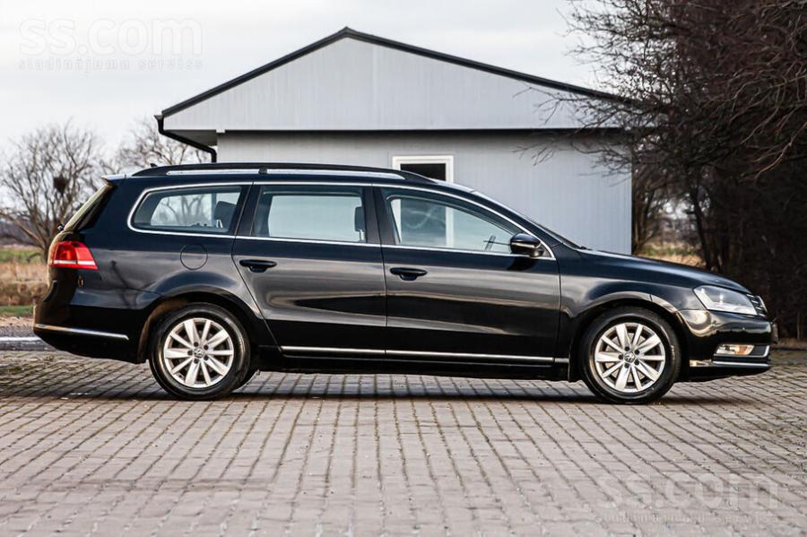 Melns Volkswagen Passat B7 2012 Tukums, ar dzinēja tilpumu 1.60 L un nobraukumu 286 tūkst. km par 4890 €, foto 3 vietnē AUTOMOTO.COM.LV