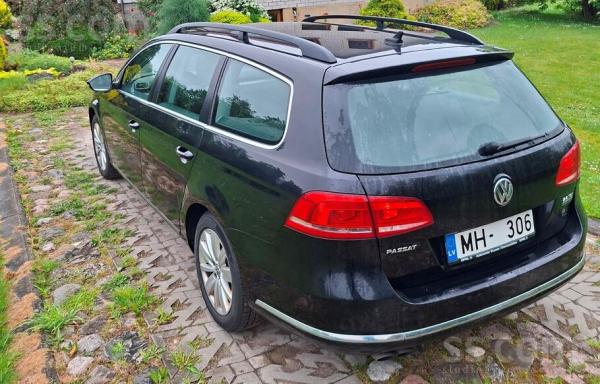 Melns Volkswagen Passat B7 2012 Rīga, ar dzinēja tilpumu 2.00 L un nobraukumu 304 tūkst. km par 3990 €, foto 5 vietnē AUTOMOTO.COM.LV