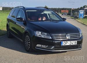Black Volkswagen Passat B7 2012 in Riga, with an engine capacity of 2.00 L and mileage of 251 thousand km for 5100 €, photo 4 on AUTOMOTO.COM.LV