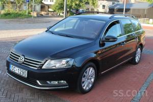 Black Volkswagen Passat B7 2012 in Saldus, with an engine capacity of 2.00 L and mileage of 361 thousand km for 4100 €, photo 4 on AUTOMOTO.COM.LV