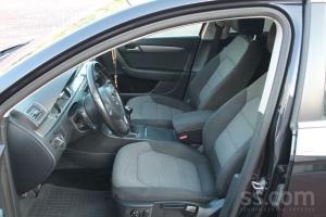 Black Volkswagen Passat B7 2012 in Saldus, with an engine capacity of 2.00 L and mileage of 361 thousand km for 4100 €, photo 10 on AUTOMOTO.COM.LV