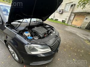 Black Volkswagen Passat B7 2012 in Riga, with an engine capacity of 2.00 L and mileage of 0 thousand km for 3850 €, photo 9 on AUTOMOTO.COM.LV