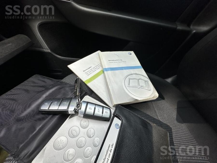 Black Volkswagen Passat B7 2012 in Riga, with an engine capacity of 2.00 L and mileage of 0 thousand km for 3850 €, photo 10 on AUTOMOTO.COM.LV