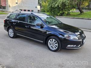 Black Volkswagen Passat B7 2012 in Jekabpils, with an engine capacity of 2.00 L and mileage of 312 thousand km for 5990 €, photo 6 on AUTOMOTO.COM.LV