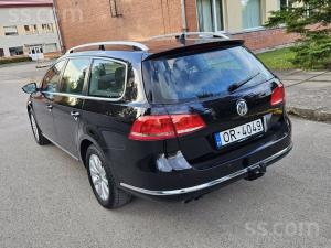 Black Volkswagen Passat B7 2012 in Jekabpils, with an engine capacity of 2.00 L and mileage of 312 thousand km for 5990 €, photo 11 on AUTOMOTO.COM.LV