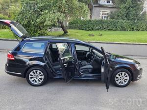 Black Volkswagen Passat B7 2012 in Jekabpils, with an engine capacity of 2.00 L and mileage of 312 thousand km for 5990 €, photo 25 on AUTOMOTO.COM.LV