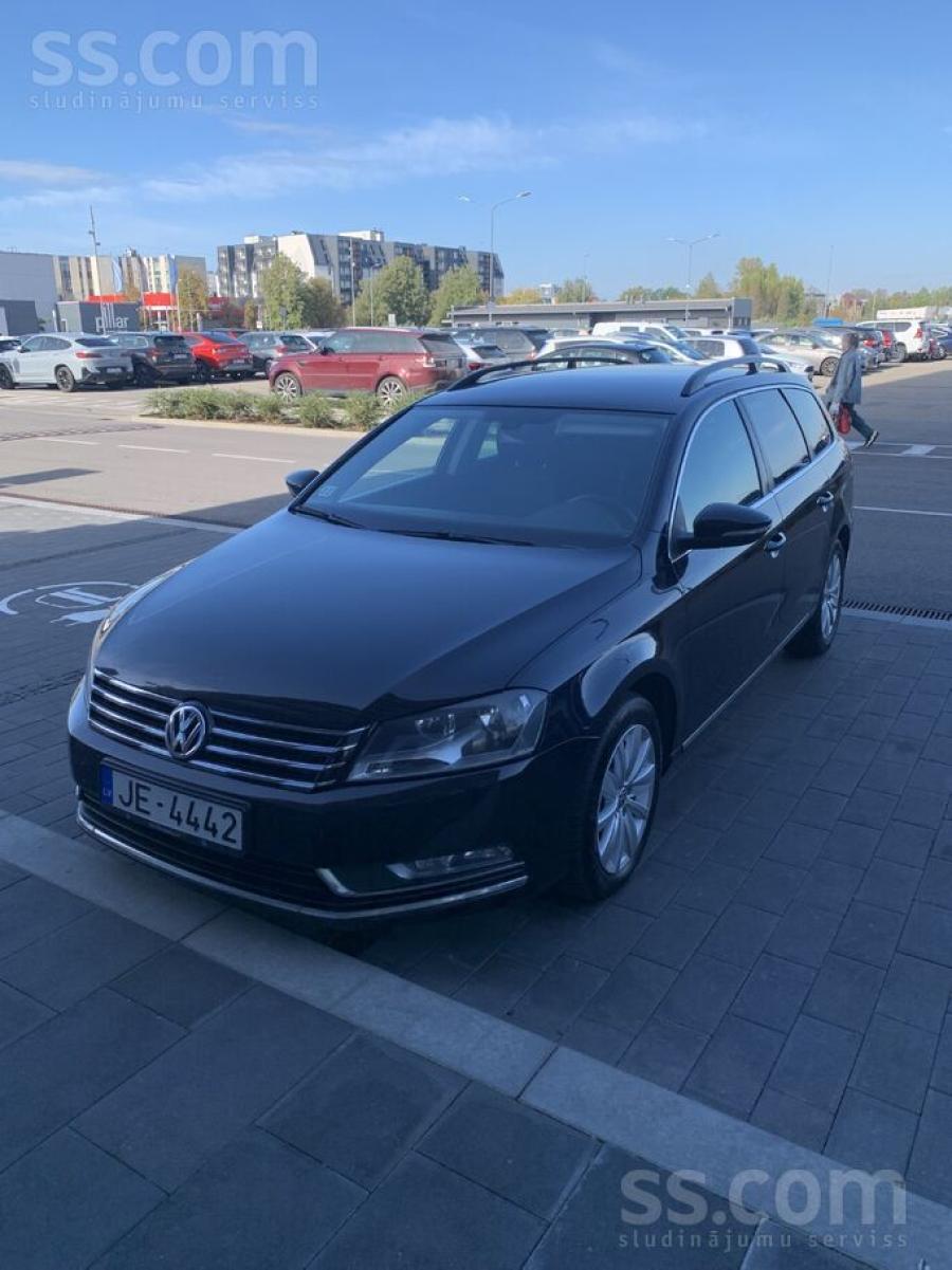 Melns Volkswagen Passat B7 2013 Rīga, ar dzinēja tilpumu 2.00 L un nobraukumu 274 tūkst. km par 5700 €, foto 2 vietnē AUTOMOTO.COM.LV