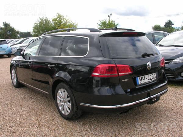 Black Volkswagen Passat B7 2013 in Riga, with an engine capacity of 2.00 L and mileage of 0 thousand km for 6450 €, photo 4 on AUTOMOTO.COM.LV