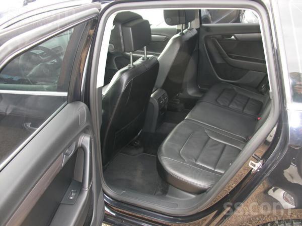 Black Volkswagen Passat B7 2013 in Riga, with an engine capacity of 2.00 L and mileage of 0 thousand km for 6450 €, photo 9 on AUTOMOTO.COM.LV